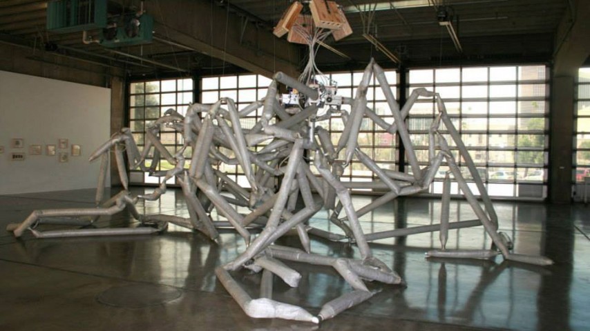 Chico MacMurtrie/Amorphic Robot Works: Chrysalis - MOCA